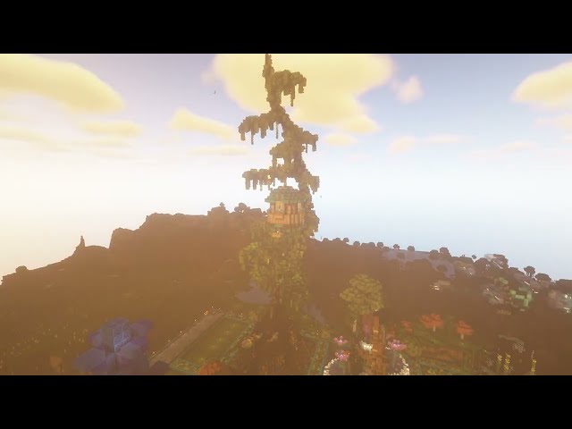 A Tree Inspired by GoodTimesWithScar Minecraft Map
