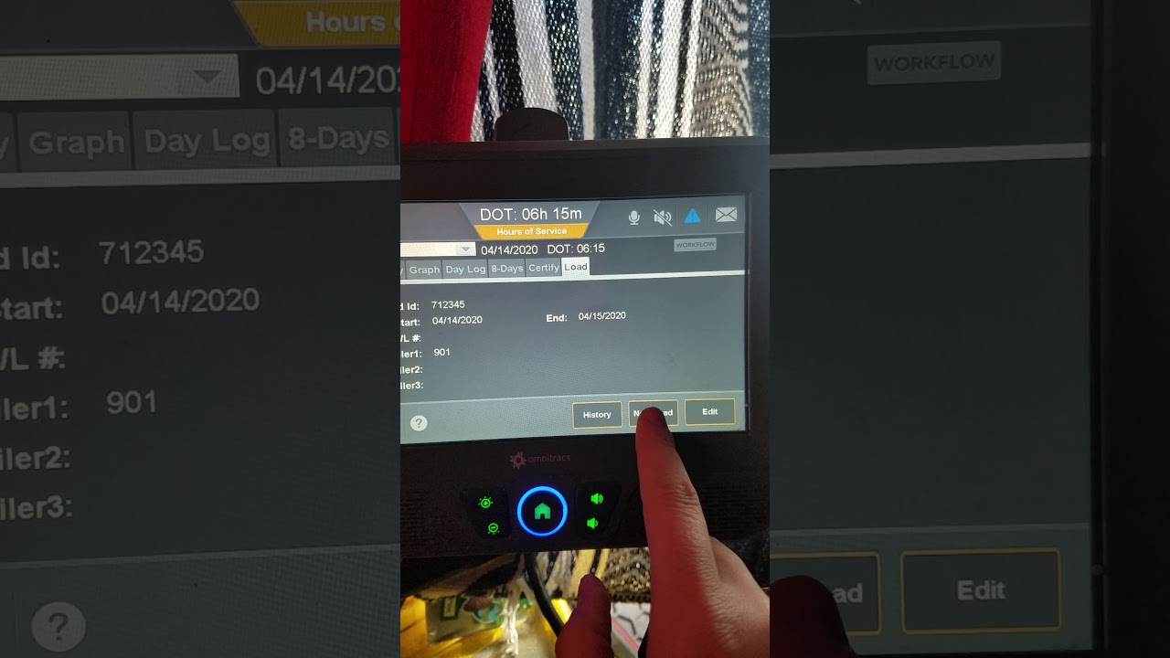 How to use Omnitracs ELD Atlantic Carriers
