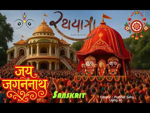 Jay Jagannath | Sanskrit Devotional Song | Rath Yatra 2025 Special | BaniBotAI Originals
