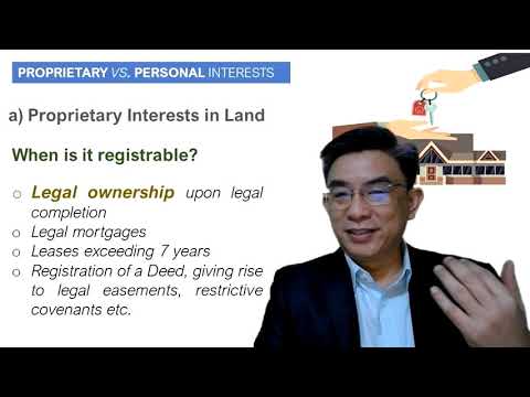 (3) PROPRIETARY VS PERSON INTERESTS
