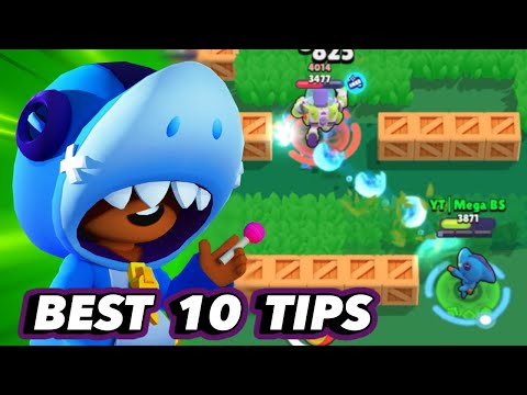 Top 10 Best TIPS AND TRICKS for *LEON* in Brawl Stars 2025!