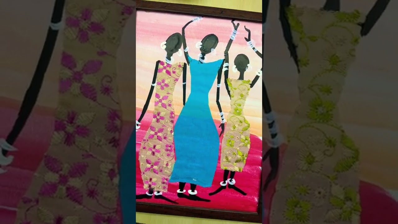 STEP BY STEP TUTORIAL FOR AFRICAN ART