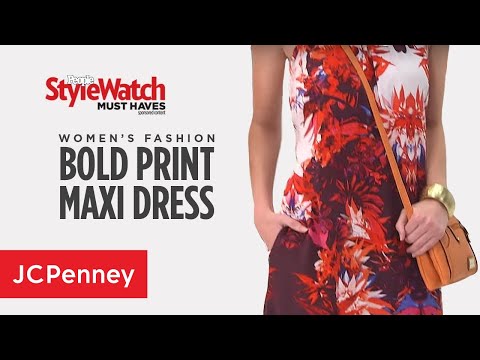 Bold Print Maxi Dress: Women's Dress Styles | JCPenney