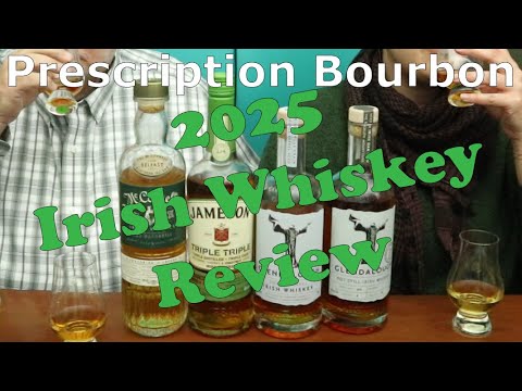 2025 Irish Whiskeys Reviewed with Margaret (with Jameson Triple Triple)
