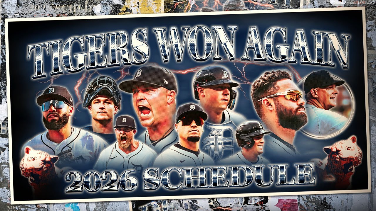 Tigers Won Again 2.0 by Gmac Cash | 2026 Detroit Tigers Schedule