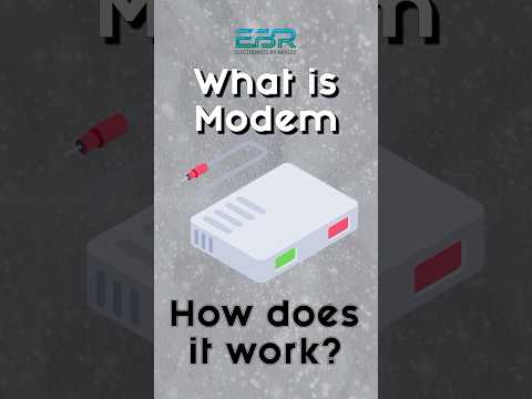 What is Modem & How does it work? #internet #tech #shorts #reels #technology