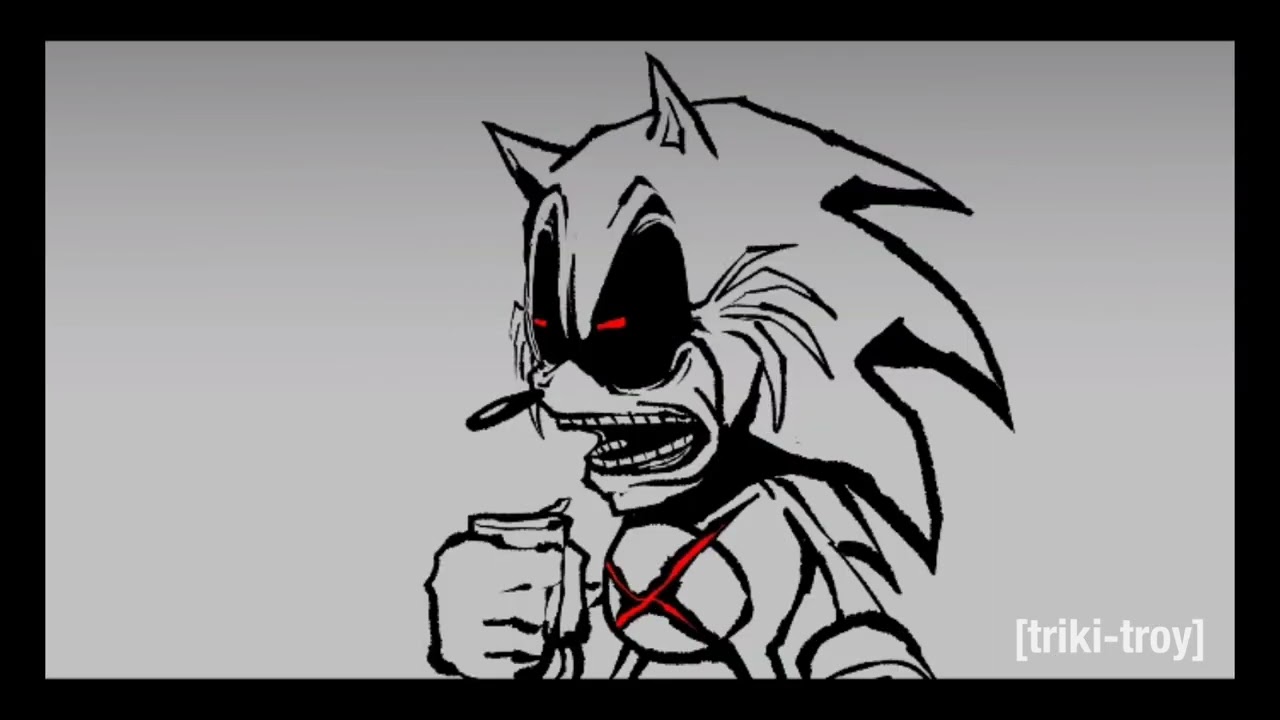 Faker/EXE New Hair Cut! - [Sonic.EXE Animatic]