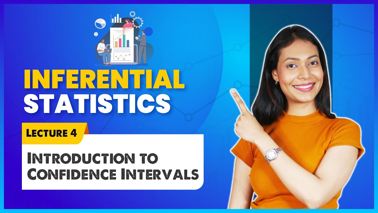 4. Introduction to Confidence Intervals | Inferential Statistics Tutorial | For Beginners
