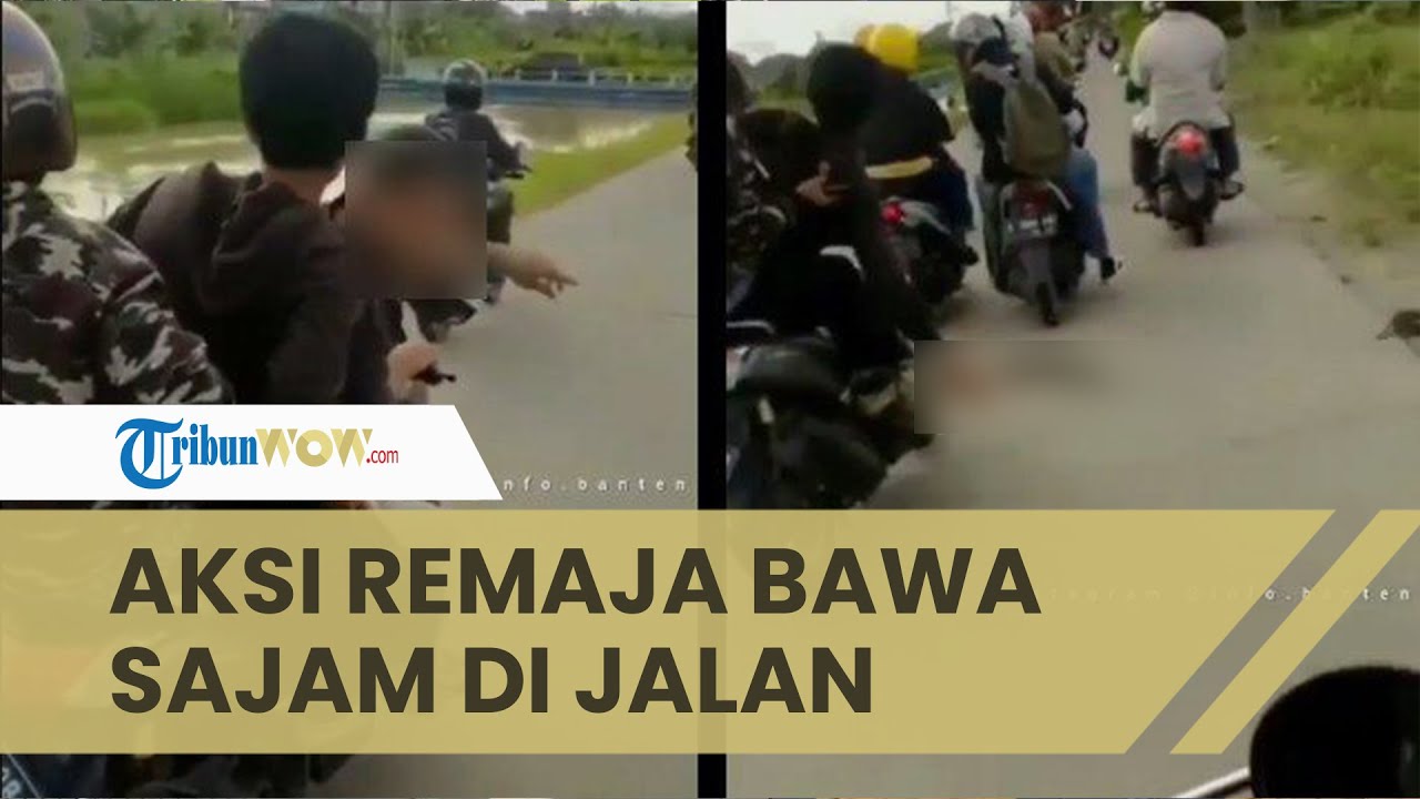 Viral Video Gerombolan Remaja di Serang Konvoi Acungkan Senjata Tajam ... Viral Video Gerombolan Remaja di Serang Konvoi Acungkan Senjata Tajam ...