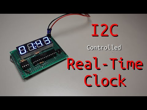 Accurate 24 Hour Clock - RTC using I2C communication