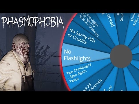 Steam Community :: Video :: NO FLASHLIGHTS (Phasmophobia Challenge Wheel)