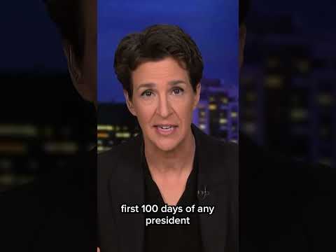 Maddow on Trump polling: 'No president has ever botched the first hundred days more badly'