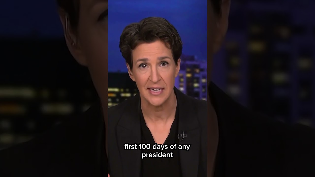 Maddow on Trump polling: 'No president has ever botched the first hundred days more badly'