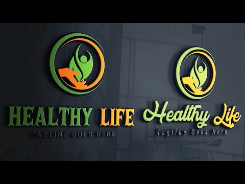 HEALTHCARE LOGO IN ILLUSTRATOR | HOSPITAL LOGO