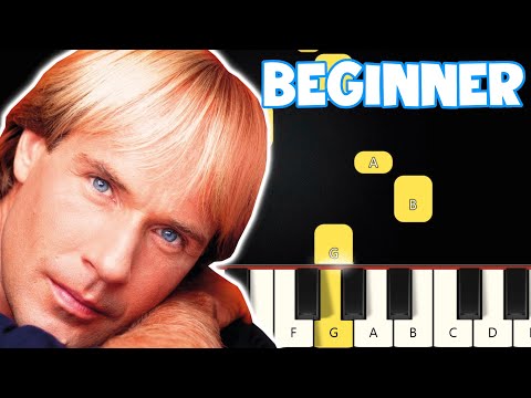 Ballade Pour Adeline - Richard Clayderman | Beginner Piano Tutorial | Easy Piano