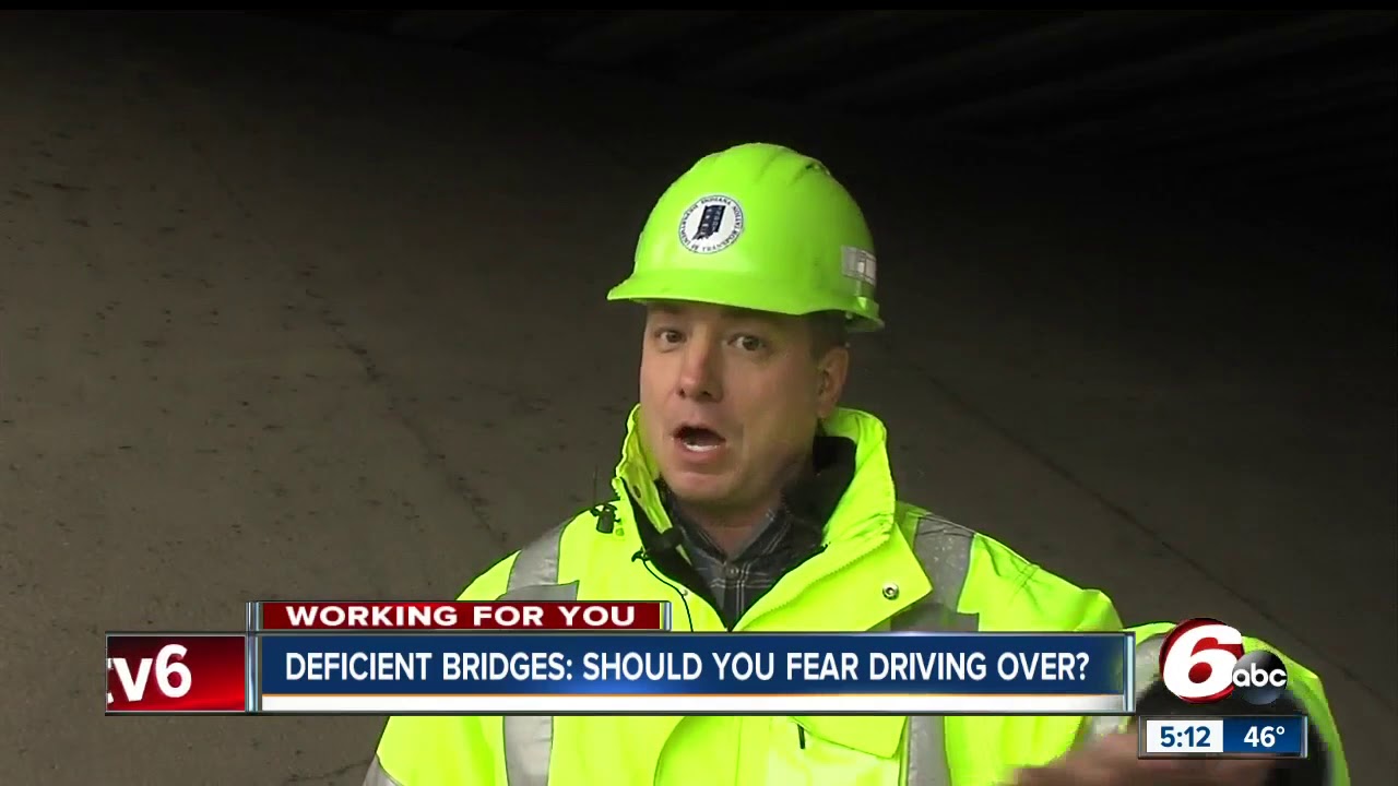 2016 report says nearly eight percent of bridges in Indiana are deemed structurally deficient