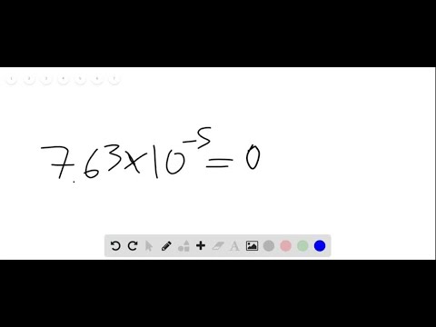 Convert number to standard notation. 7.63 ×10^-5