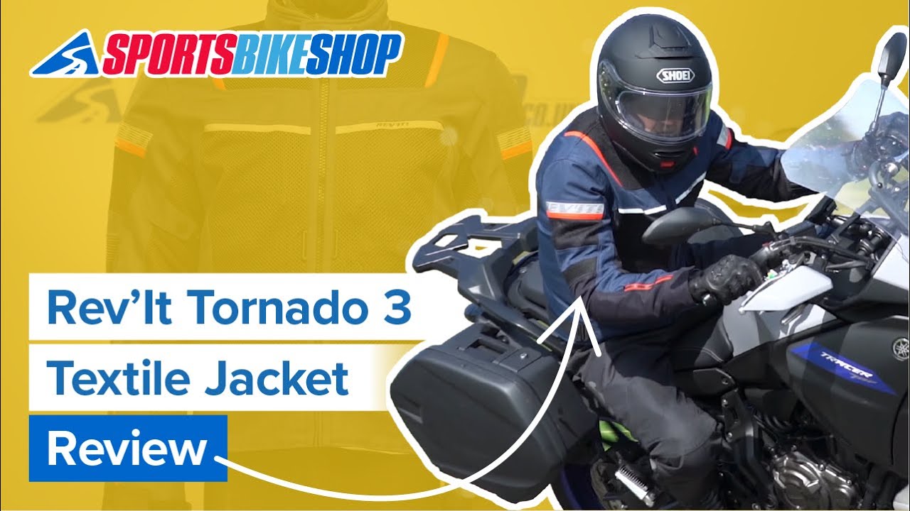 Rev’It Tornado 3 textile motorcycle jacket review - Sportsbikeshop