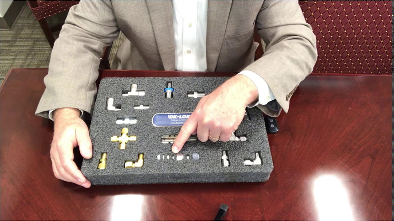 DK-LOK® Fitting Sample Kit Demo Video RC