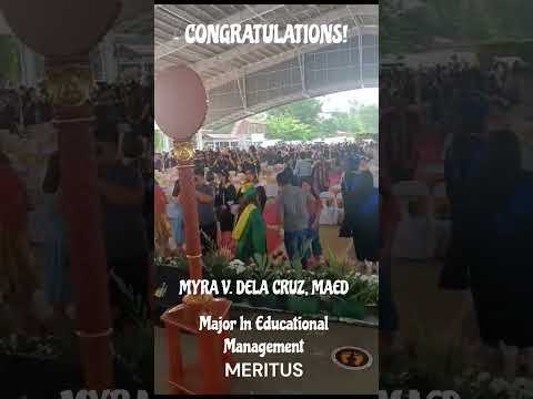 MASTER'S DEGREE, ACHIEVED!