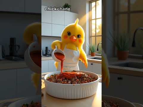 chick making beef casserole #chickstory #cooking #casserole