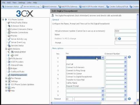3CX Basic Configuration and information