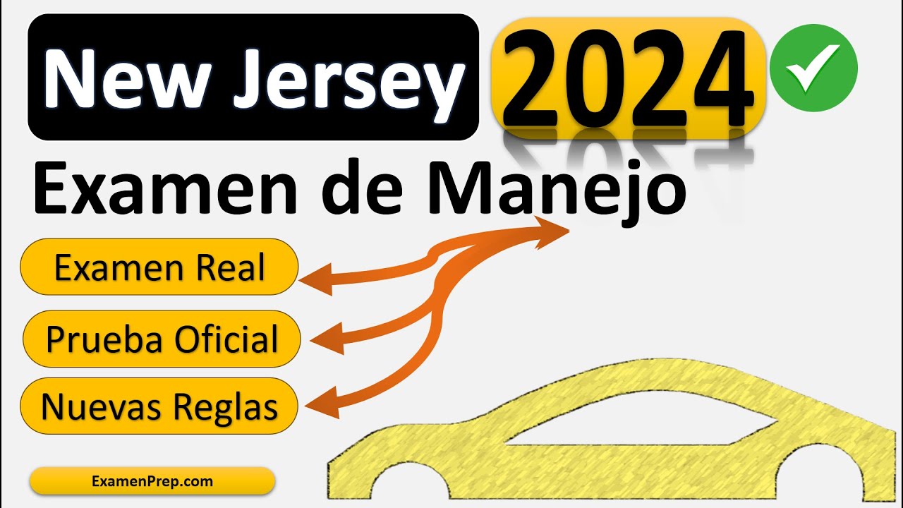 Examen Teórico de Manejo New Jersey 2024   Las 50 Preguntas Esenciales