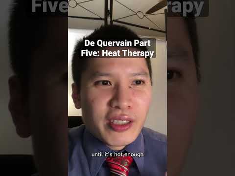 De Quervain Part Five: Heat Therapy