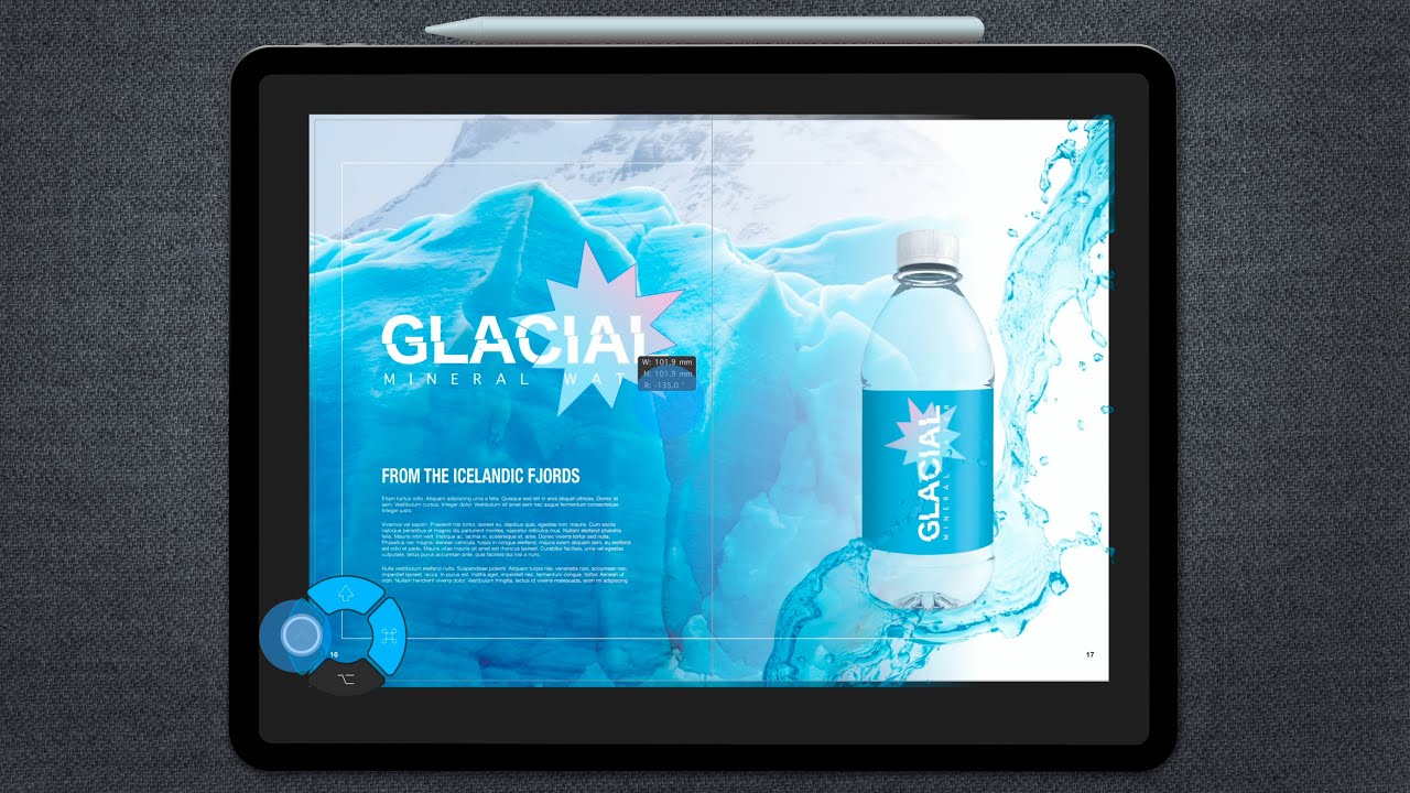 Command Controller (Affinity Publisher iPad)