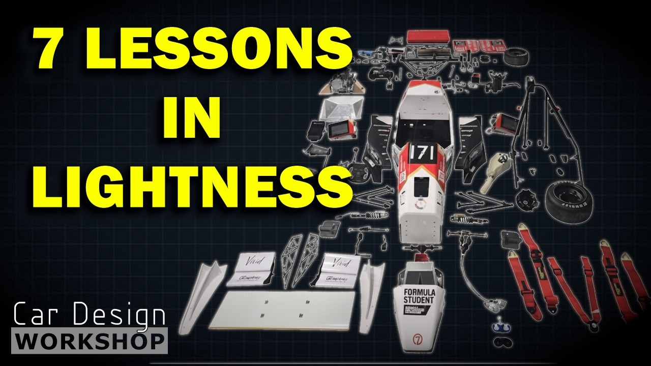 How to Build Light: 7 Lessons from FSAE (Project 171)