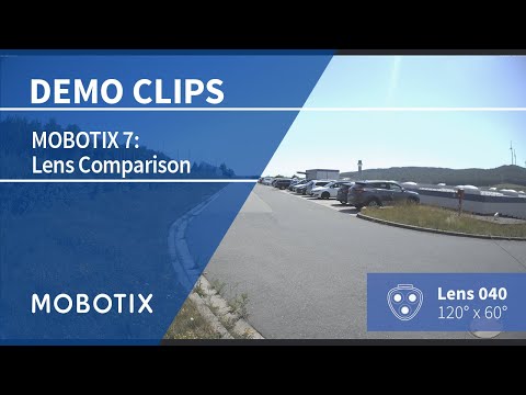 MOBOTIX 7: Lens Comparison - Day