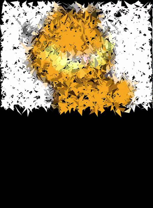 Garfield written in Processing.org code