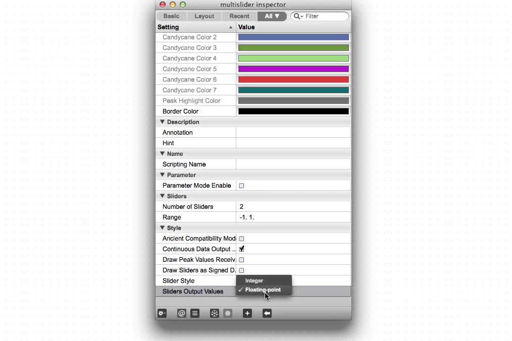 Max Tutorial: multislider Object (Part 4)
