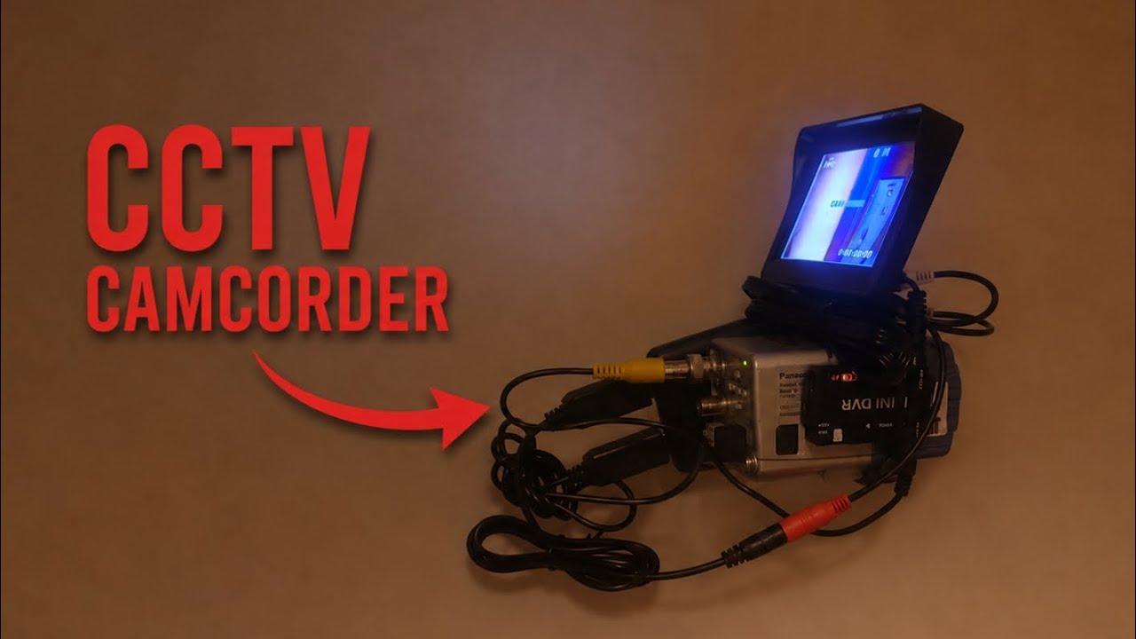 I Turned a CCTV Camera into a Camcorder