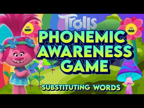 🌸 Trolls Listening Game 🌸 | Brain Break | Phonemic Awareness | Substituting Words | GoNoodle