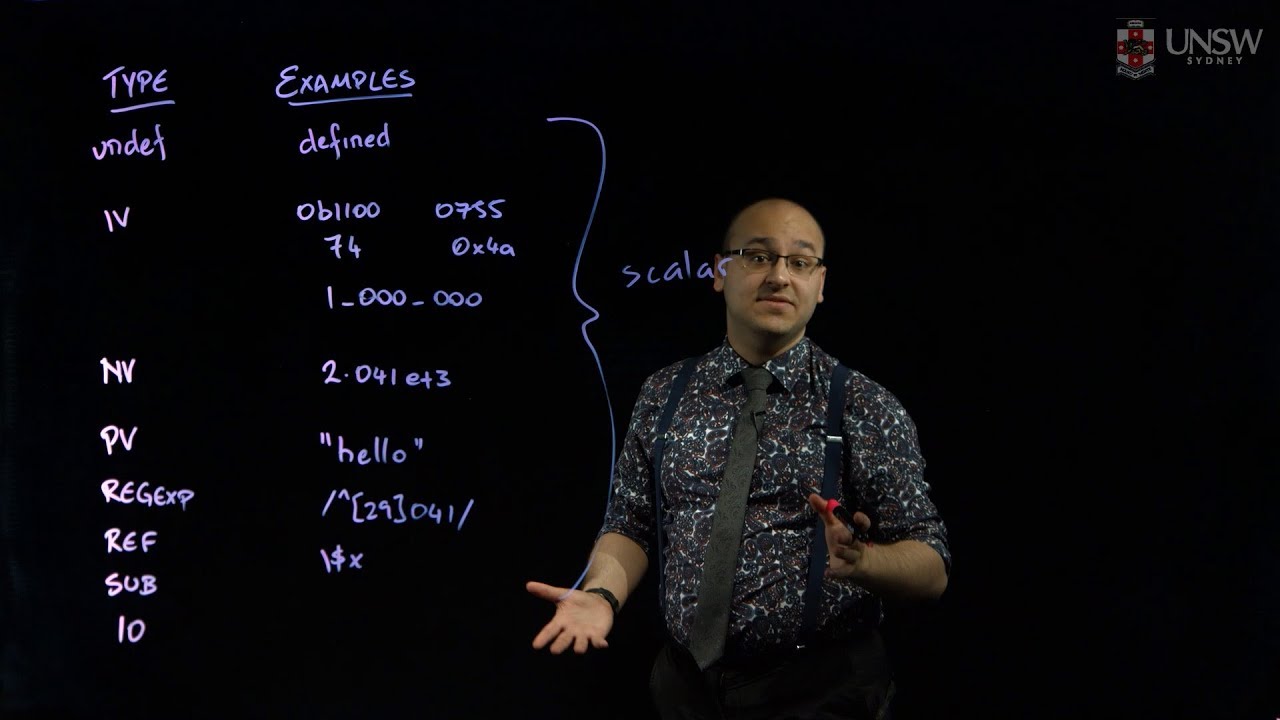 COMP2041/COMP9041 - Values and Variables in Perl