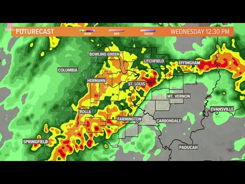 Potentially severe weather in store for St. Louis Wednesday