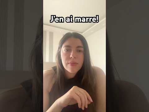 زهقت؟ قول: J’en ai marre #françaisfacile #french #frenchforbeginner