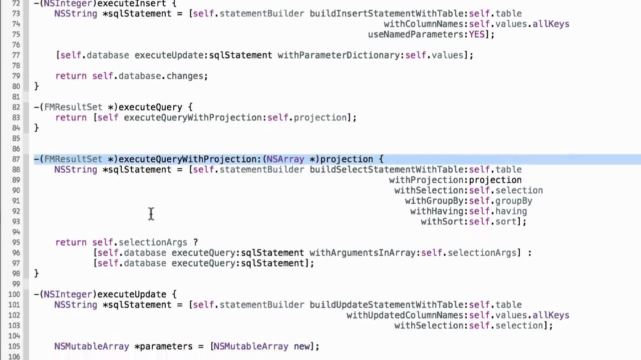 SQLite: Executing a SQL SELECT in your app