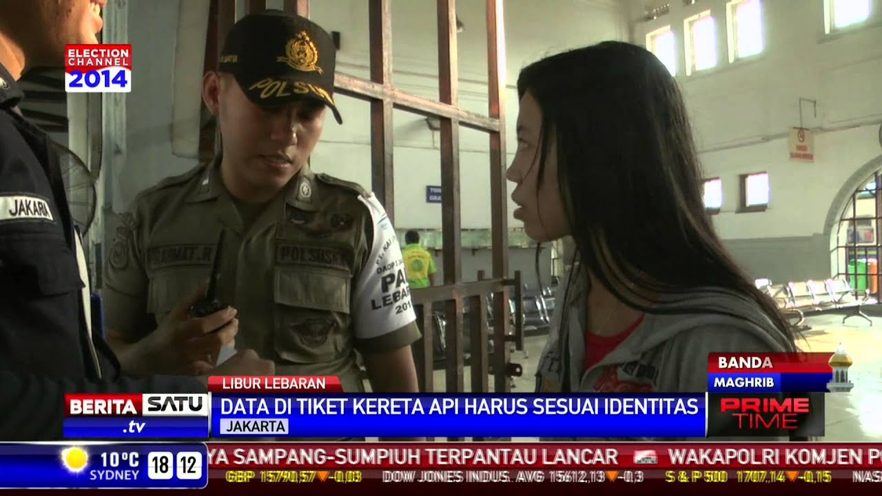 Sekarang, Tiket Kereta Api Harus Sesuai Identitas Penumpang