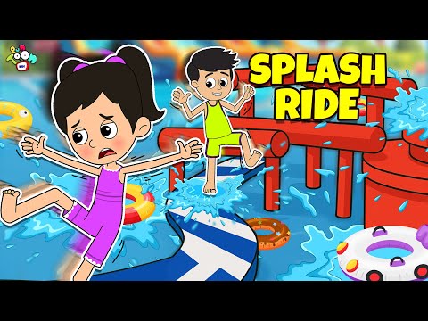 गट्टू चिंकी और Splash Ride | Cartoon | Moral Story | Hindi | PunToon kids Hindi