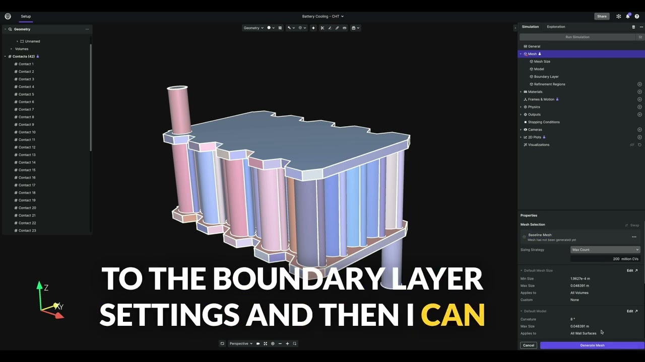 Luminary Cloud Transient CHT Demo