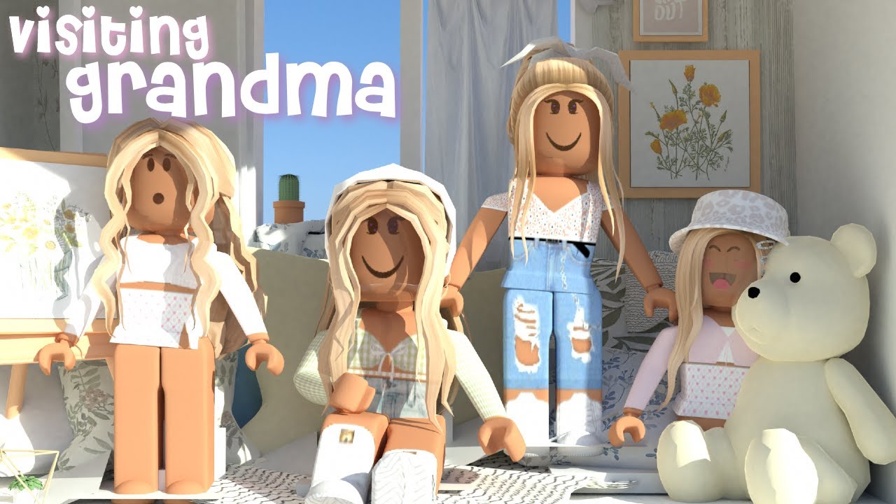 Bloxburg Roleplay II visiting grandma for the day II blox architex