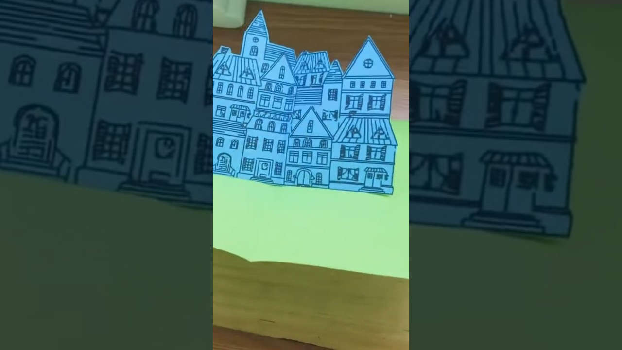 Pop Up I show you how to make a simple little book 🥳🎉⭐️ #art #artforkids #popupcard