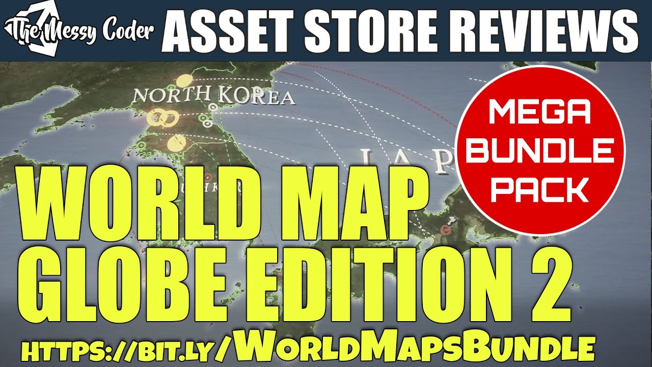 Unity Asset Reviews - World Maps Pro Bundle 2