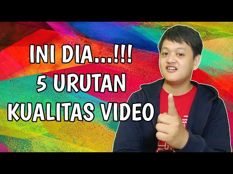 5 Urutan Resolusi Video Dari Yang Terkecil