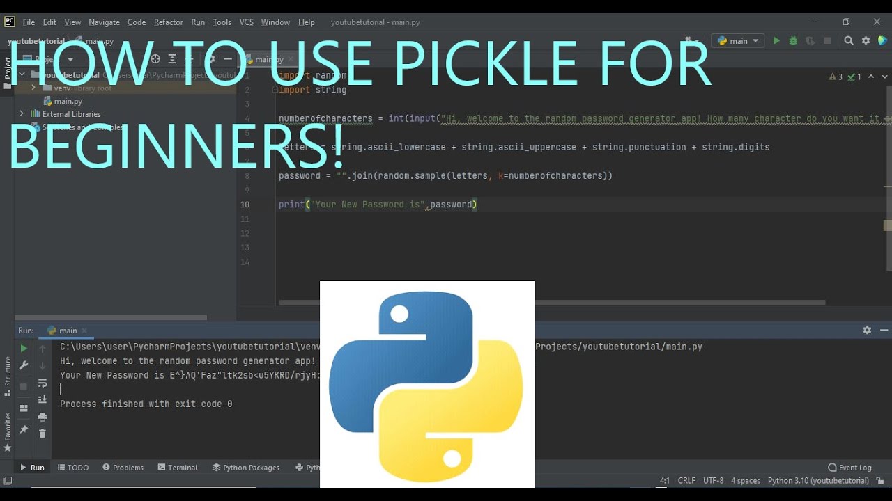 Python Pickle Beginners Guide!