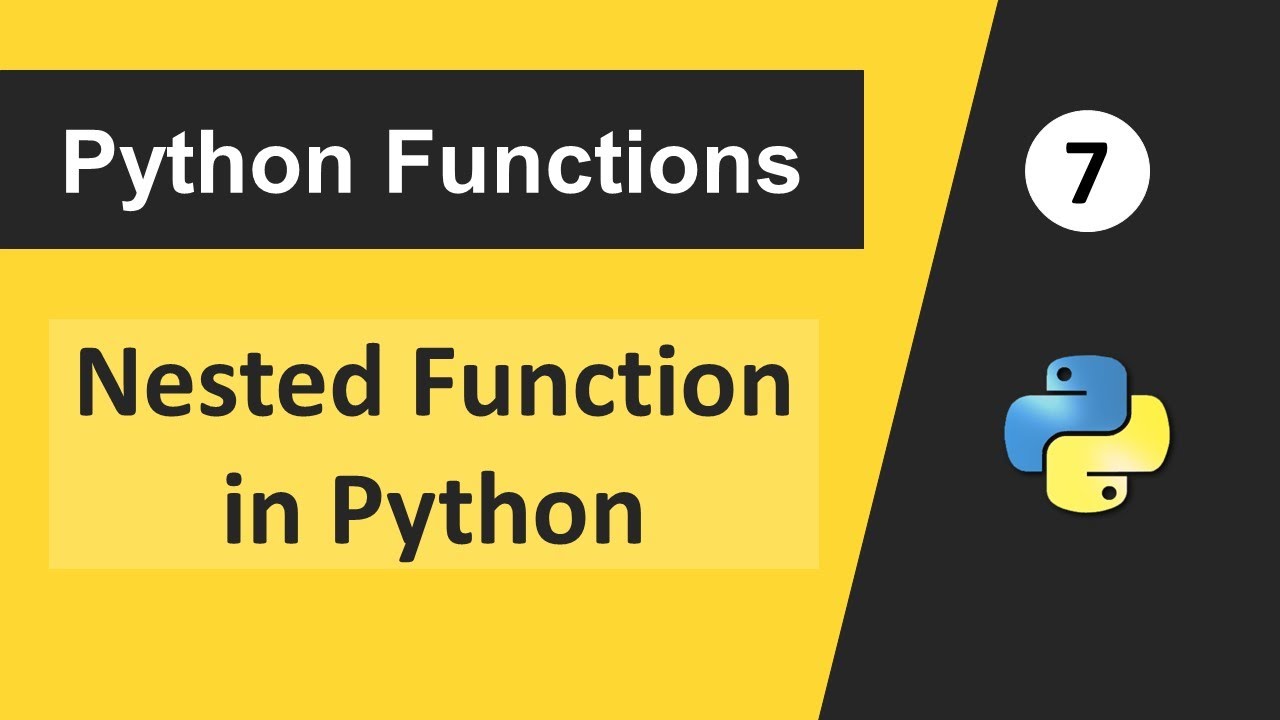 Nested Function in Python | Python Tutorial for Beginners | Functional Programming