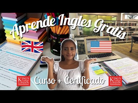 Aprende INGLES 🇱🇷 GRATIS por tu cuenta: Curso + Certificado
