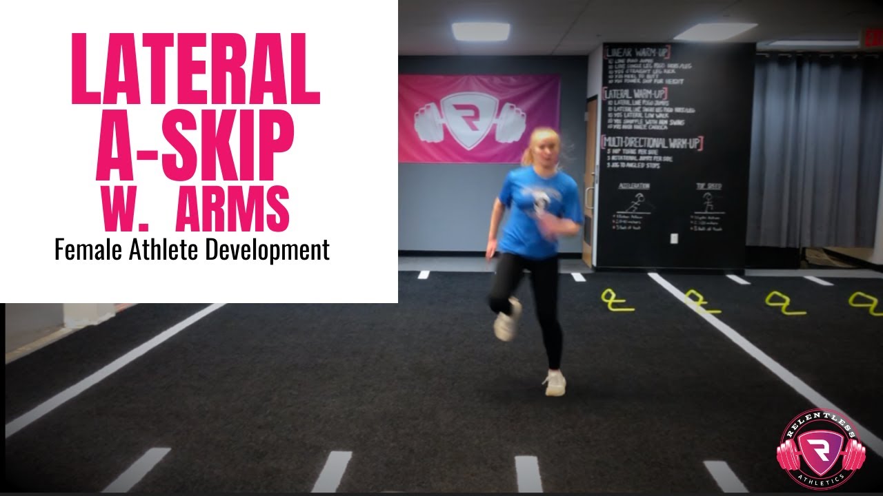 Speed & Agility: Lateral A-Skip w. Arms